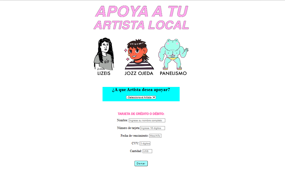 Jane Doe | Desarrollo Web Front-End